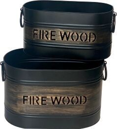 Fireside Bucket and Log Carrier – Morley Stove