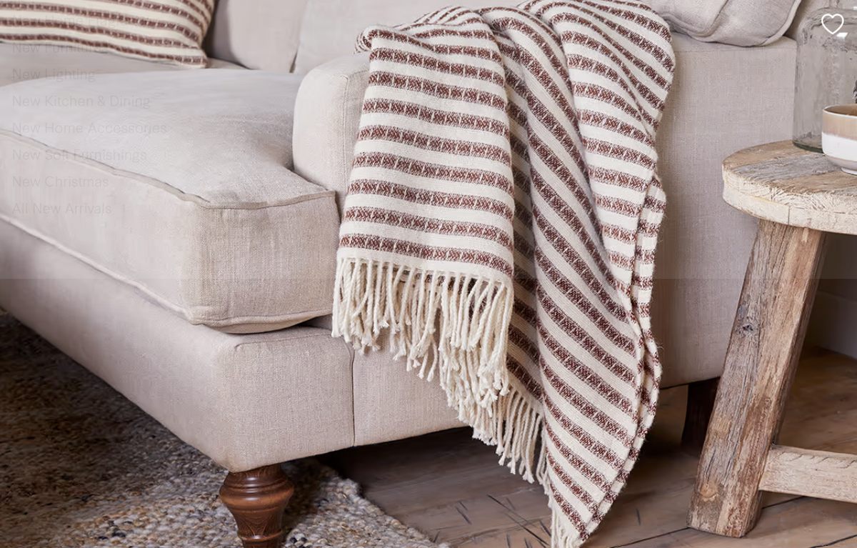 Nkuku Sanval Wool Throw – Morley Stove