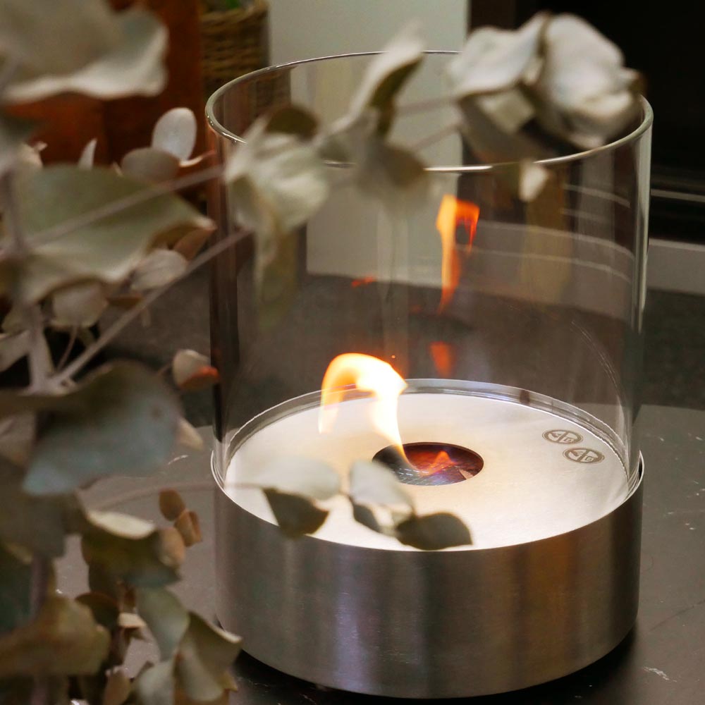 Southwark Round Tabletop Bioethanol Fireplace – Morley Stove